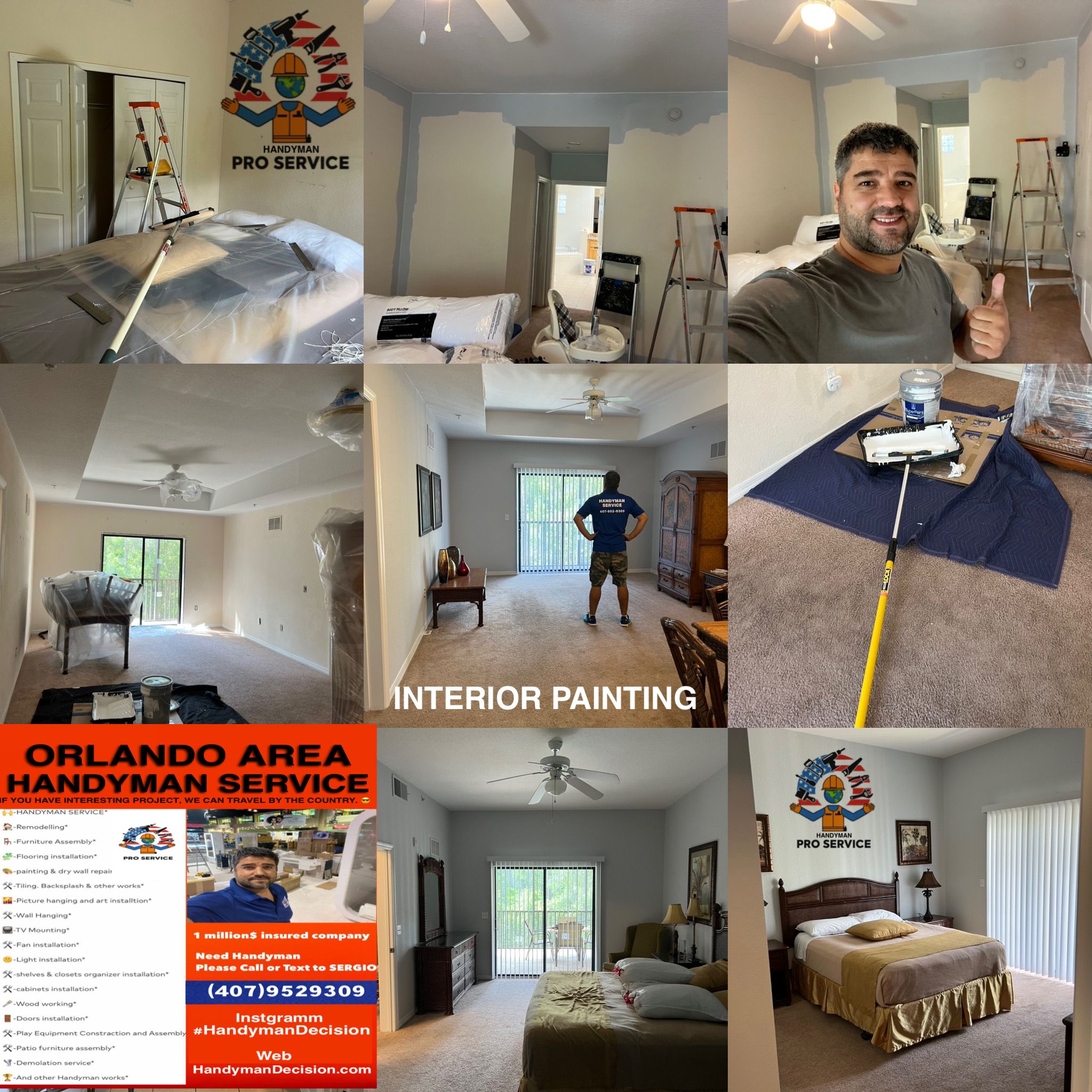 Expert Residential Interior Services in Orlando | Handyman Decision